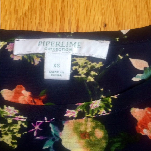 Piperlime | Tops | Pipelime Xs Silk Blouse | Poshmark